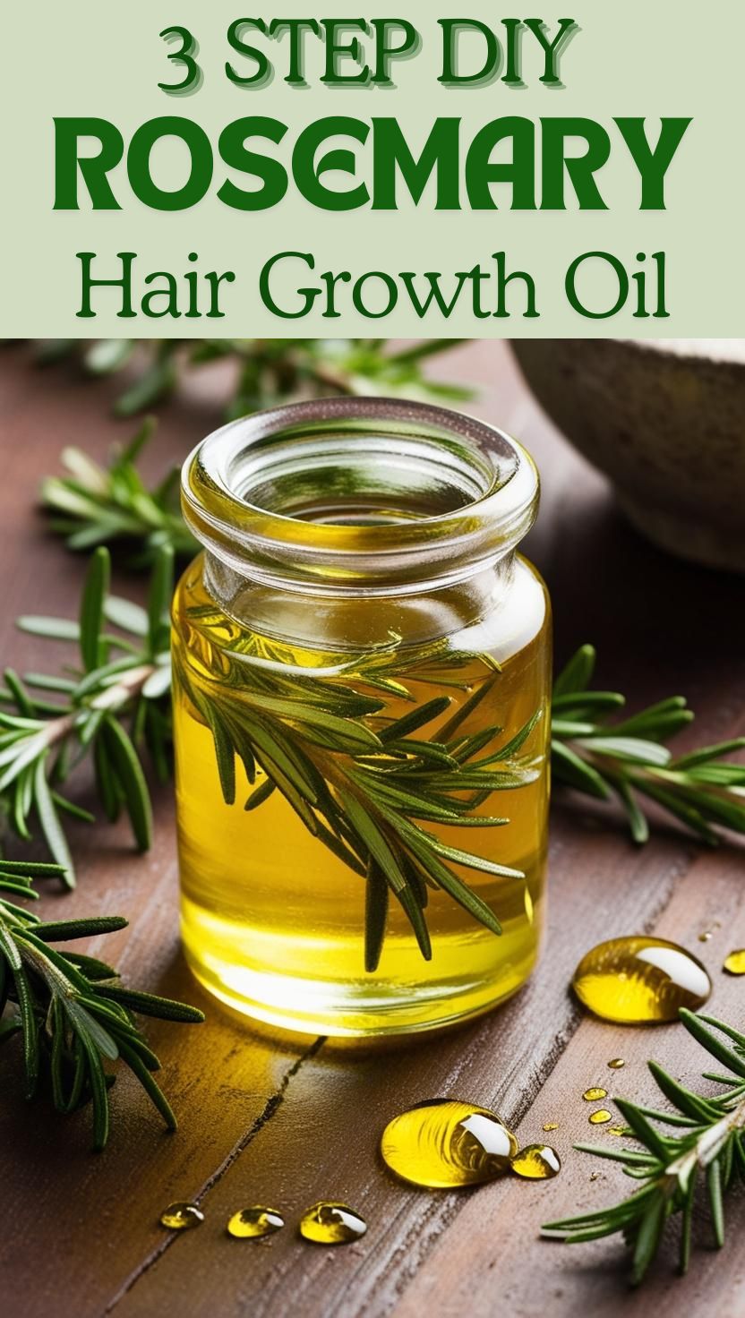 DIY Rosemary Hair Oil for Hair Growth