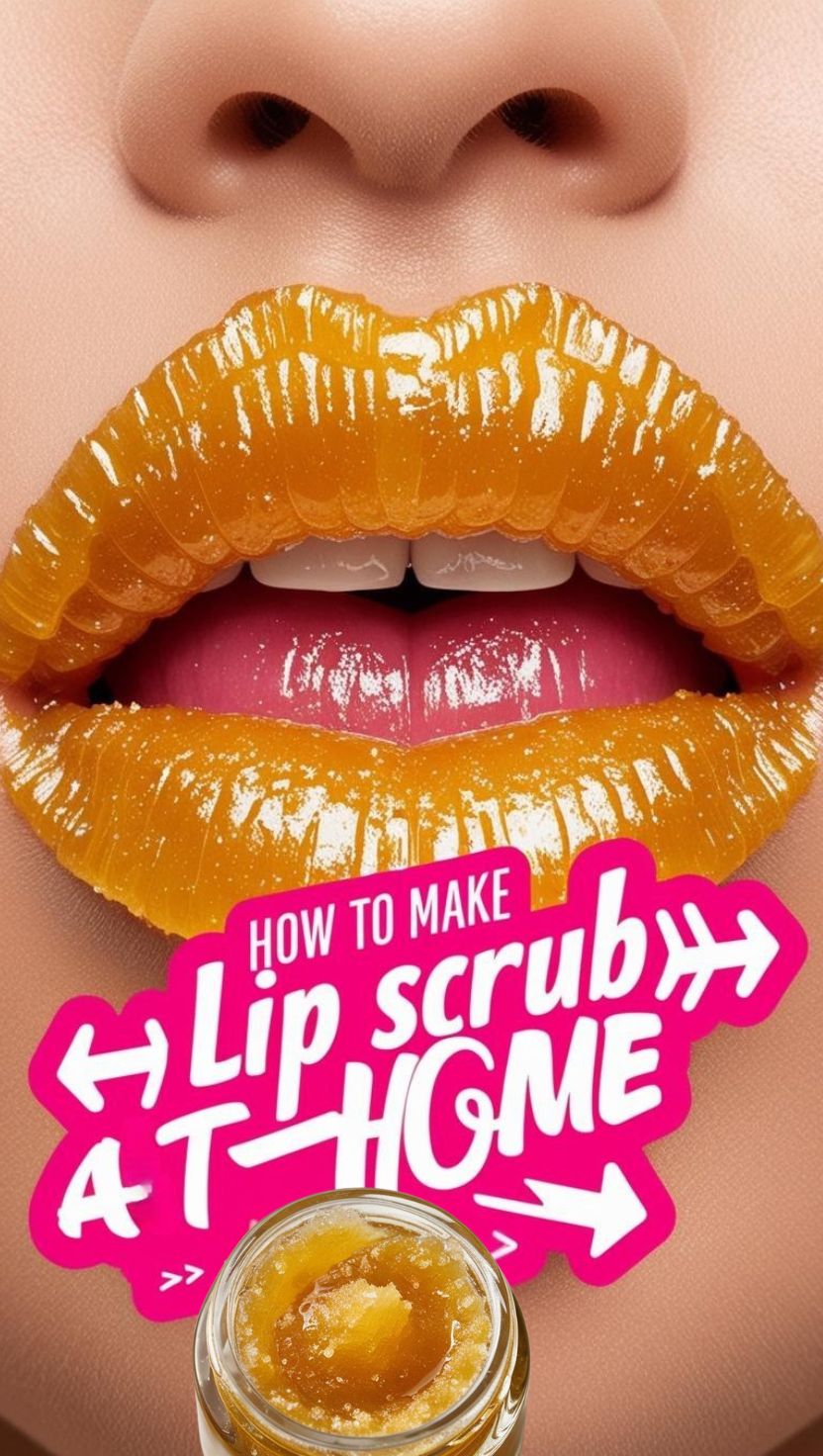 DIY Lip Scrub: The 2-Minute Hack for Soft, Kissable Lips