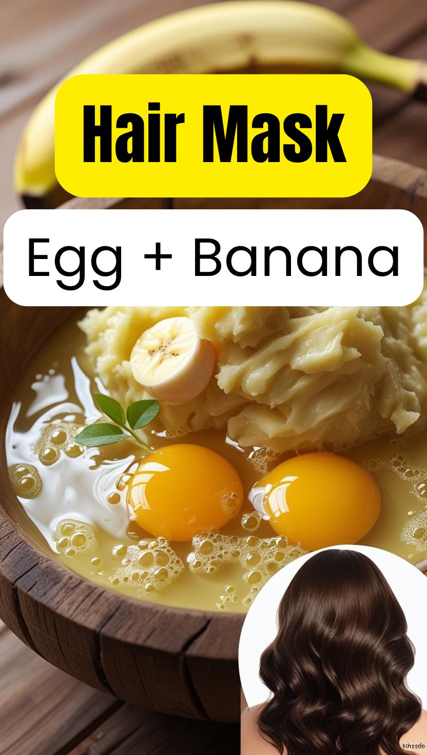 This Banana Hair Mask Fixed My Frizzy Hair—And It’s So Easy to Make