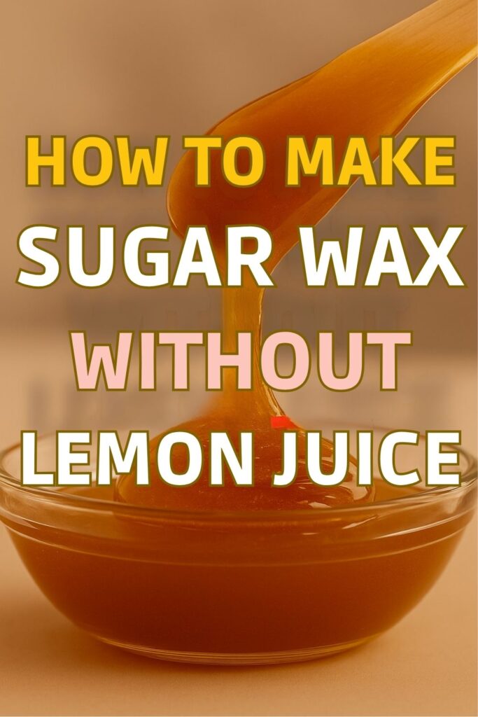 This 3-Ingredient Wax With Vinegar Actually Worked (Even Without a Lemon)